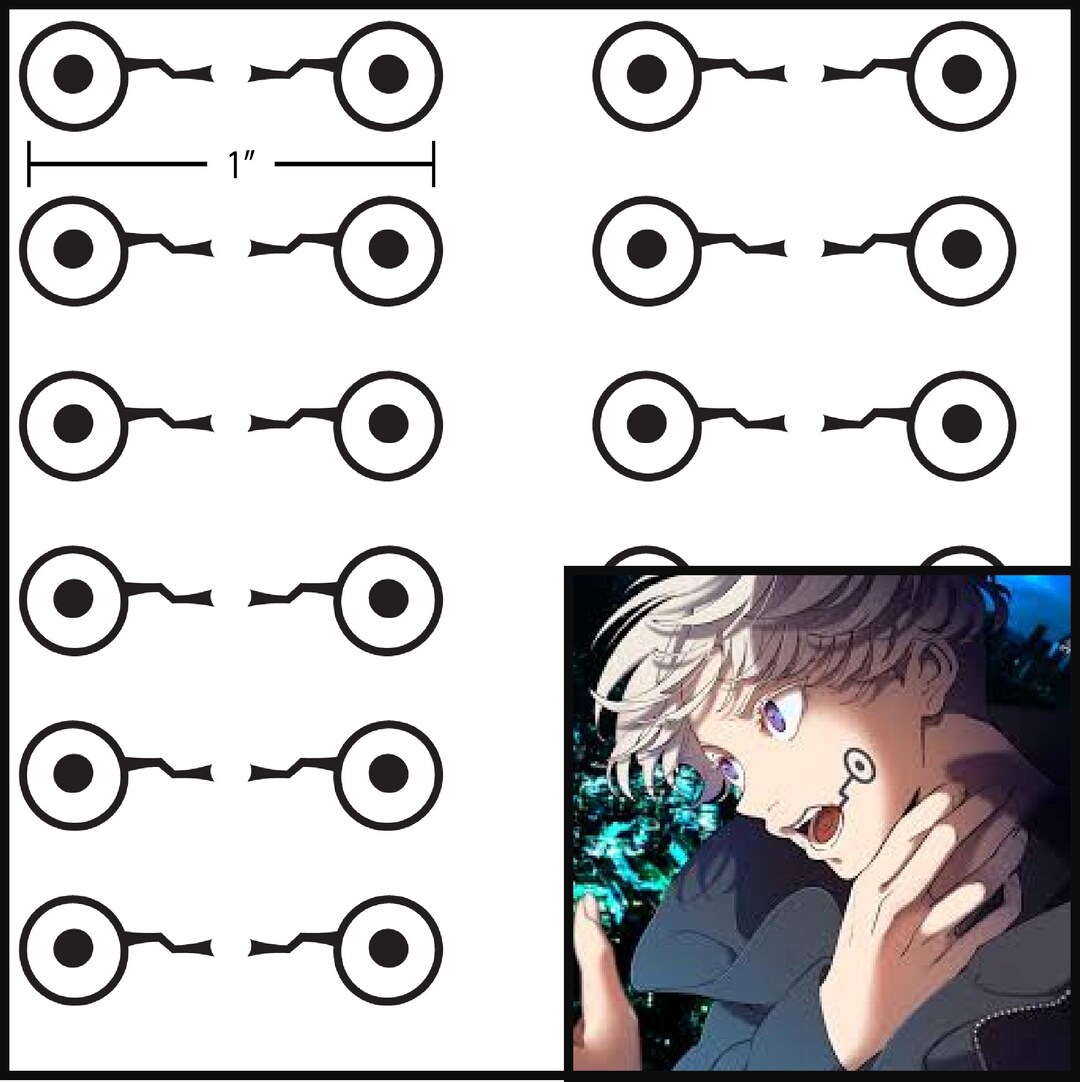 Temporary Tattoo - Toge Inumaki - Etsy