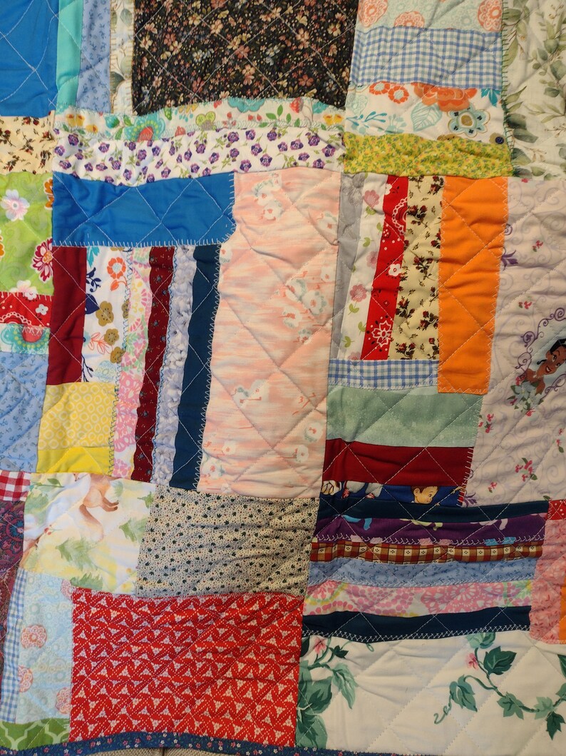 Patchwork Crazy Quilt/throw - Etsy