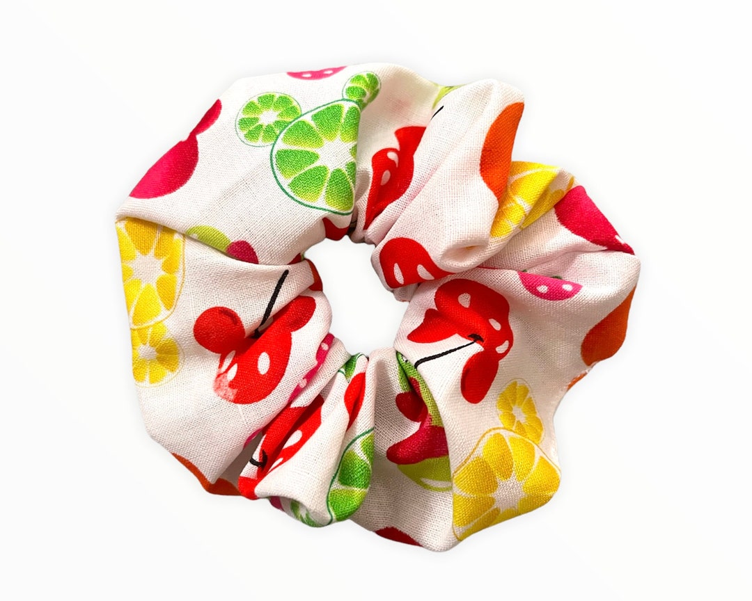 Disney Fruit Scrunchie Lemon Lime Strawberry Cherry - Etsy