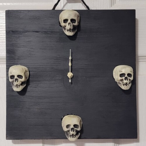 Vampire Bat Silhouette Wall Clock - Etsy