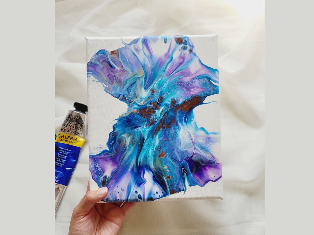 Original Fluid Dutch Pour, Fluid Artwork, Fluid Pour, Abstract Art ...
