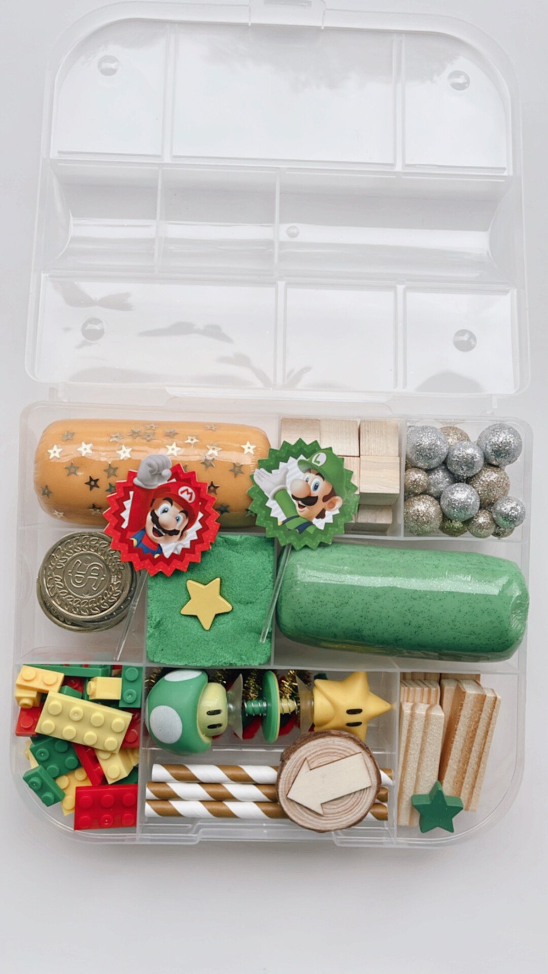 Super Mario Playdough Sensory Kit Playdough Activity Homemade Playdough ...