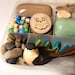 Woodland Playdough Activity Kit Homemade Playdough Kinetic Sand Loose ...
