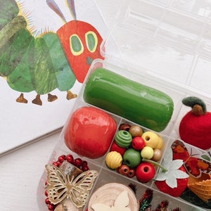The Very Hungry Caterpillar Book-themed Playdough Kit - Etsy