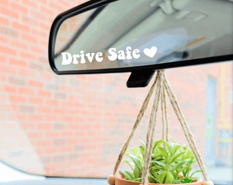 Rear View Mirror Decal - Etsy