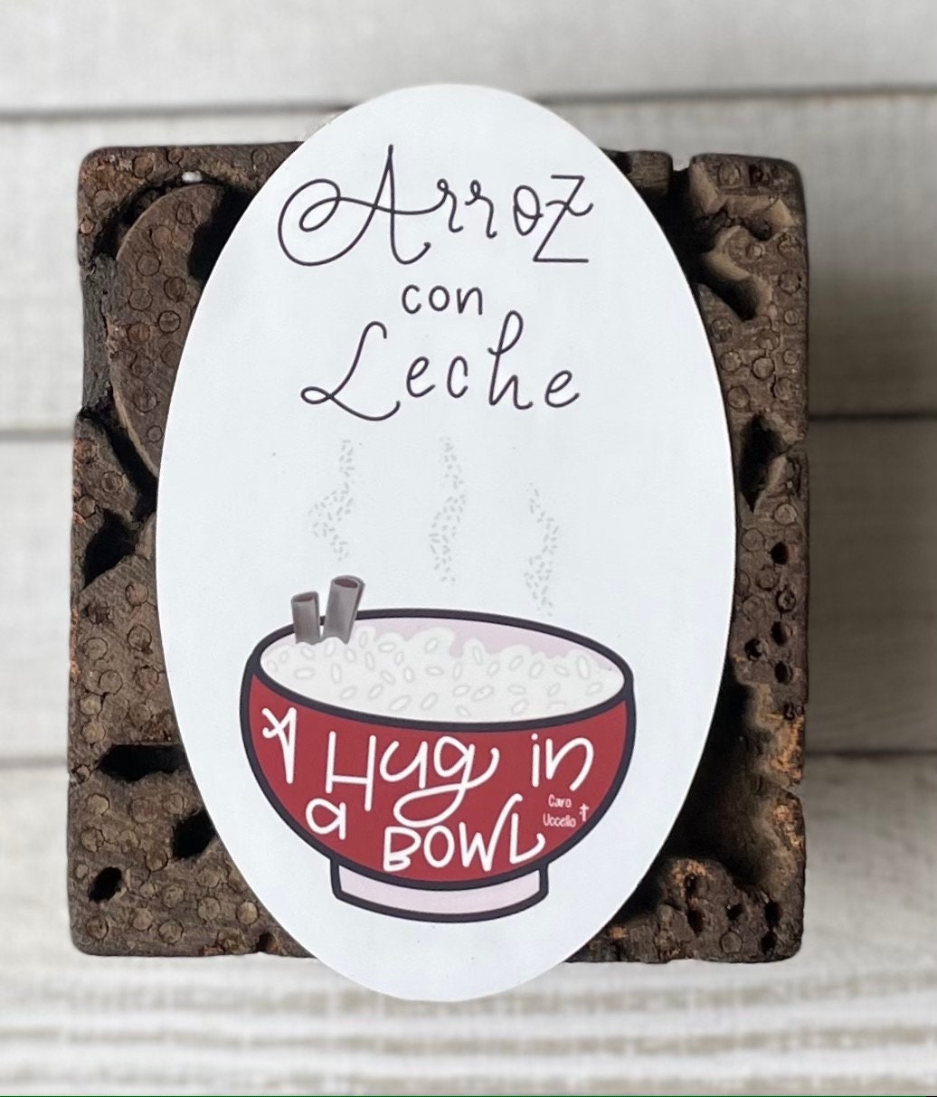 Arroz Con Leche-spanish Sticker - Etsy