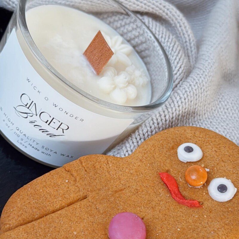 Gingerbread Candles - Etsy