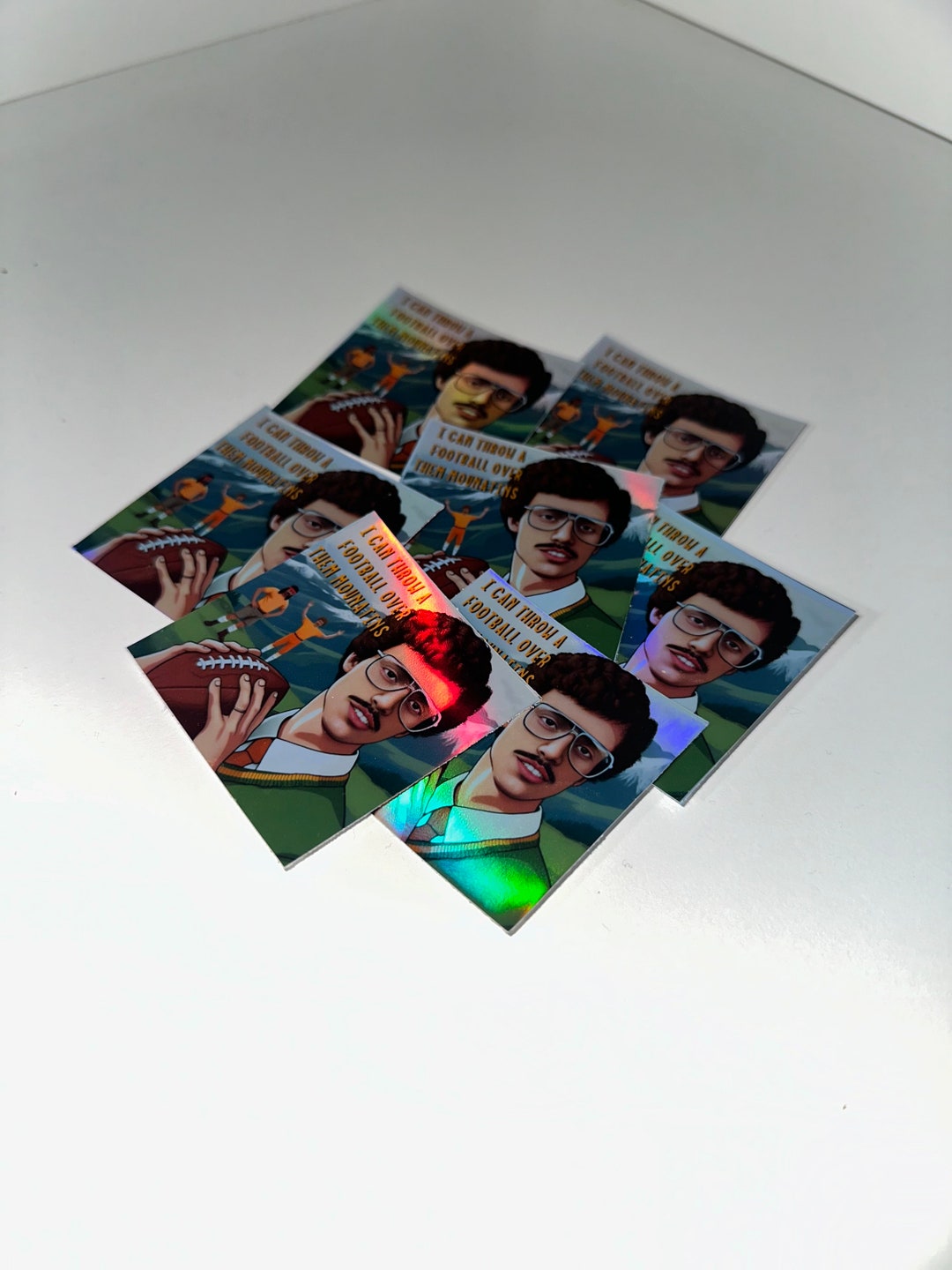 Napoleon Dynamite HOLOGRAPHIC Sticker Waterproof Good Quality - Etsy