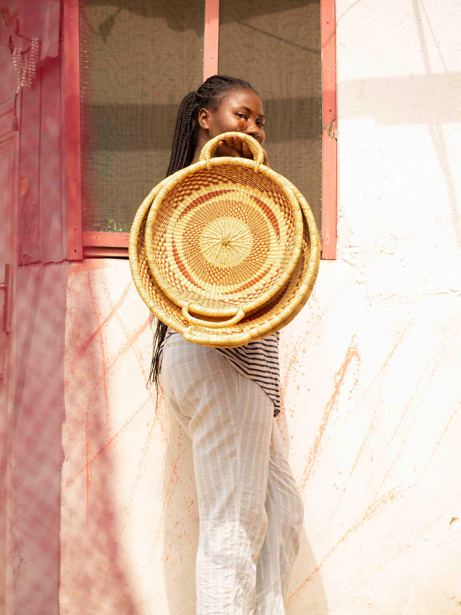 Wall Decoration Bolga Home Decor Hamper Christmas Table Plate Gift ...