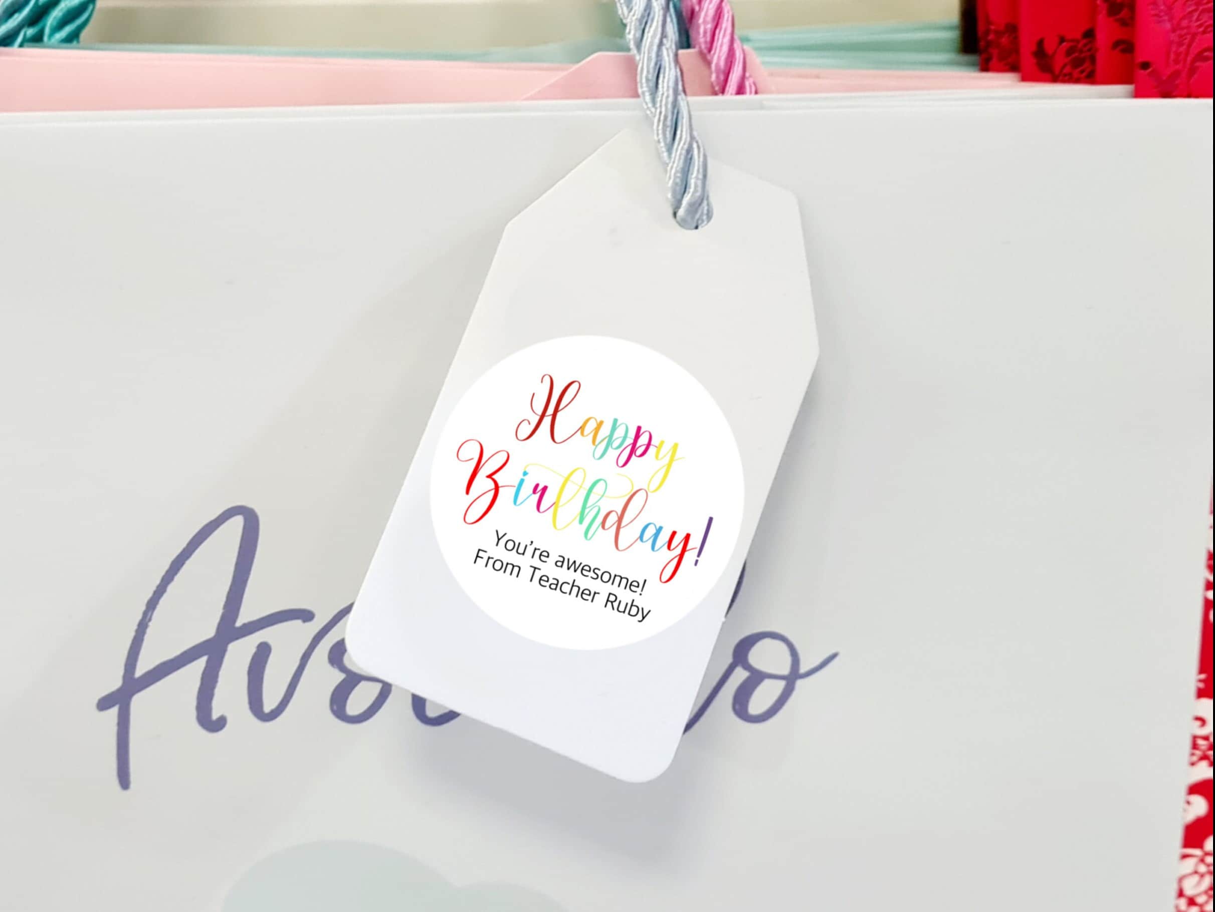 Confetti Party Stickers 10 Sheets Happy Birthday Stickers - 120 PCS ...
