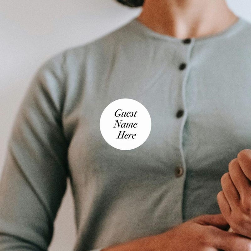 Name Tags for Conferences - Etsy