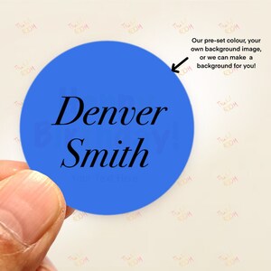 Custom Guest Name Stickers, Name Tags Sticker, Conference Name Tags ...