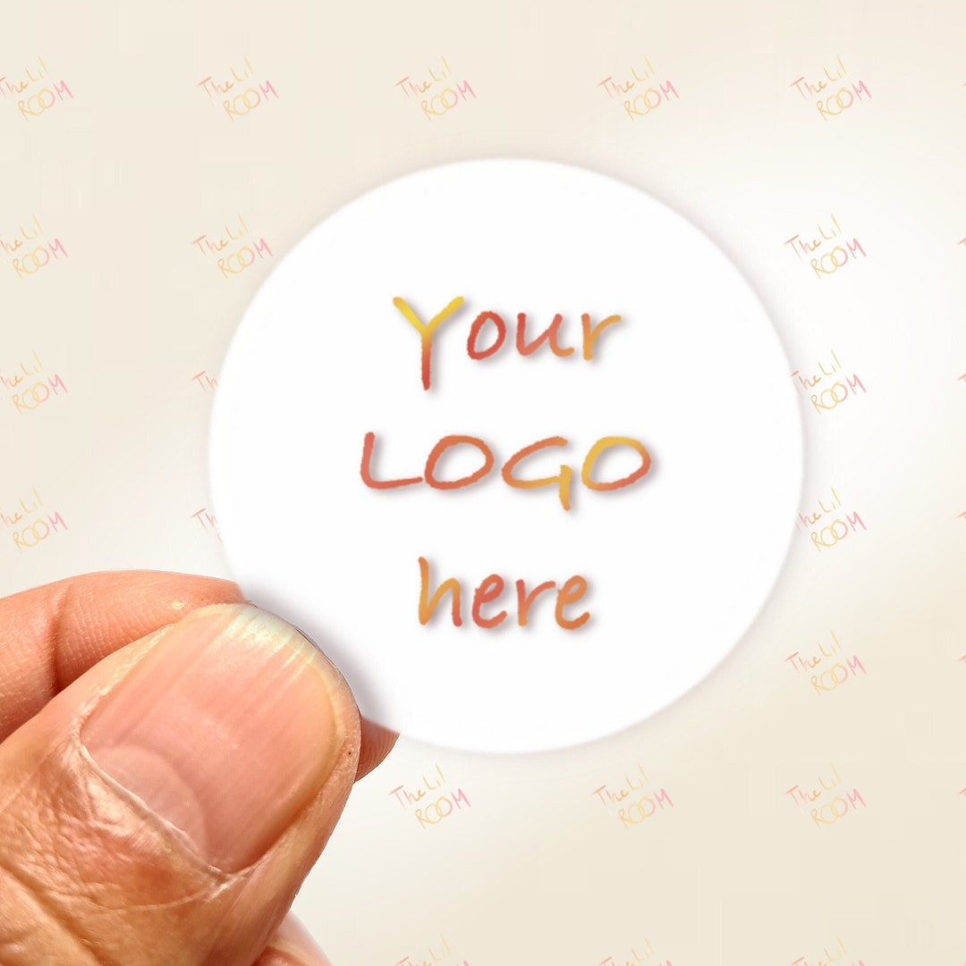 Custom Logo Stickers, Small Business Logo Stickers, Branding Stickers ...