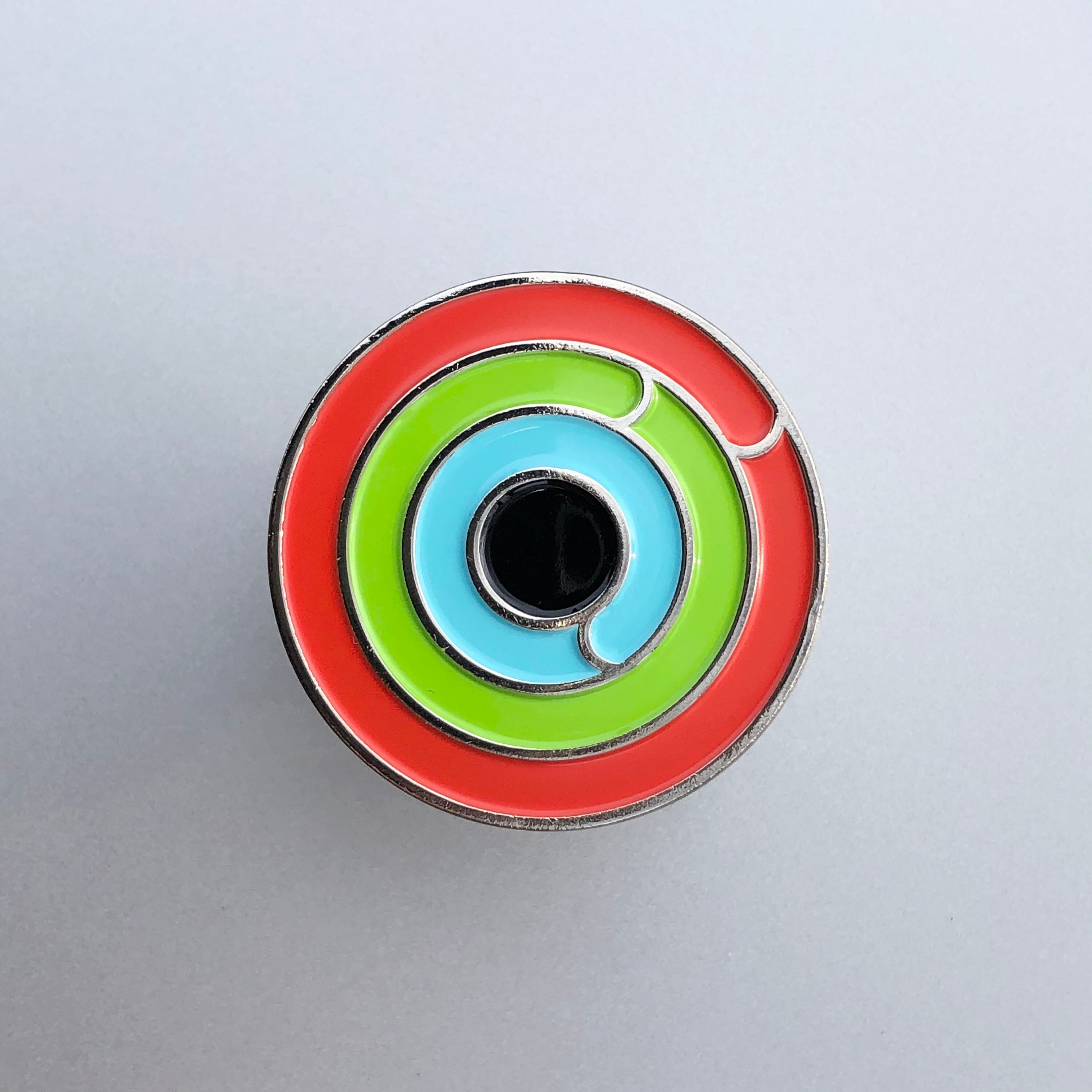 CYR Magnetic Enamel Pin Close Your Rings Activity Challenge Award - Etsy