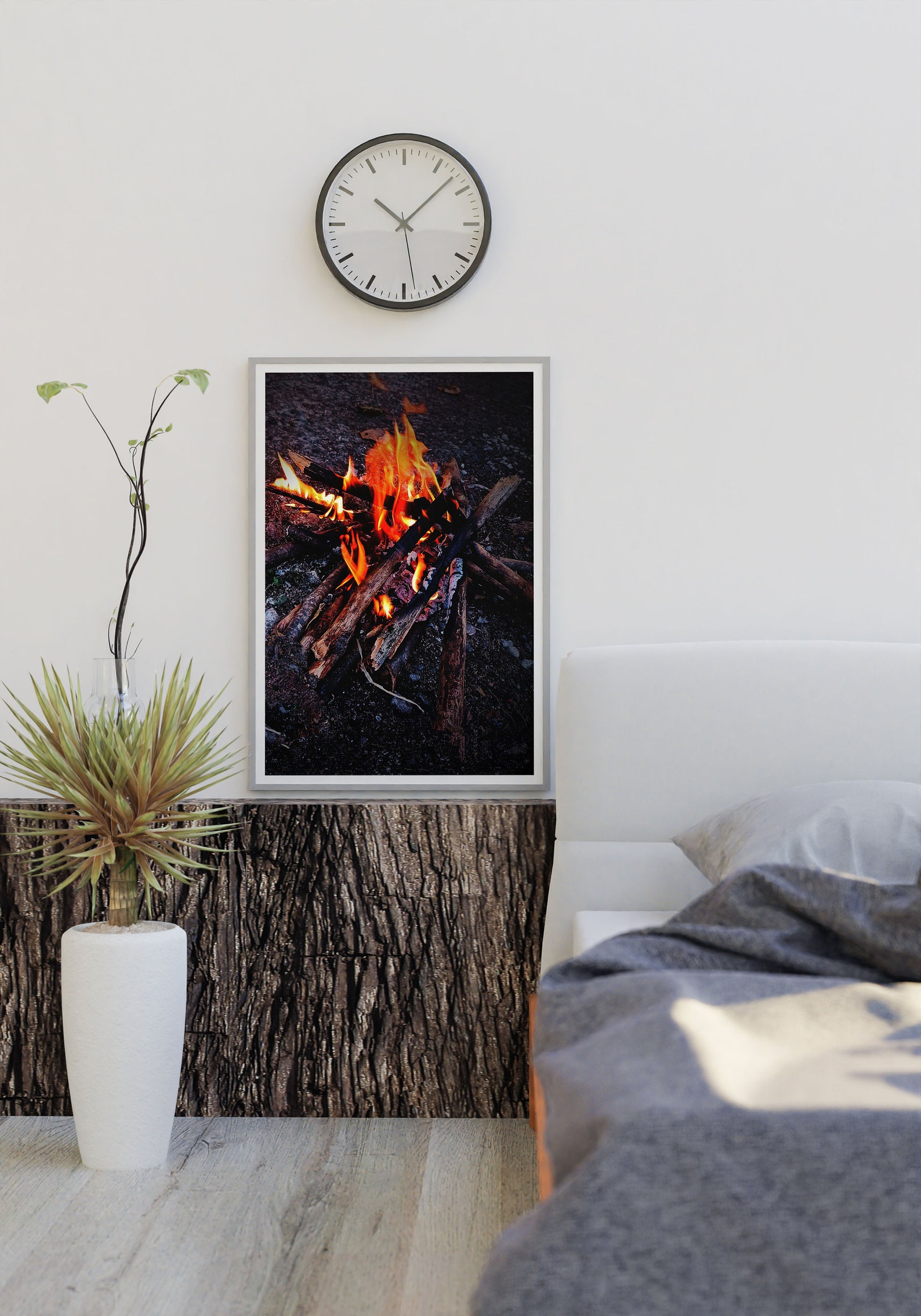 Fire Wall Art Digital Download Printable Wall Art Printable | Etsy