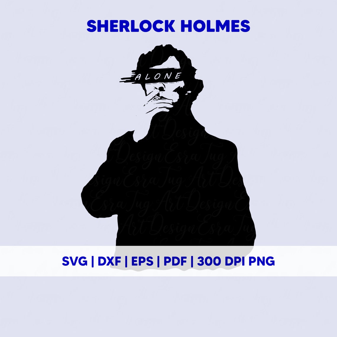 Sherlock Holmes SVG Benedict Cumberbatch Sherlock Png - Etsy
