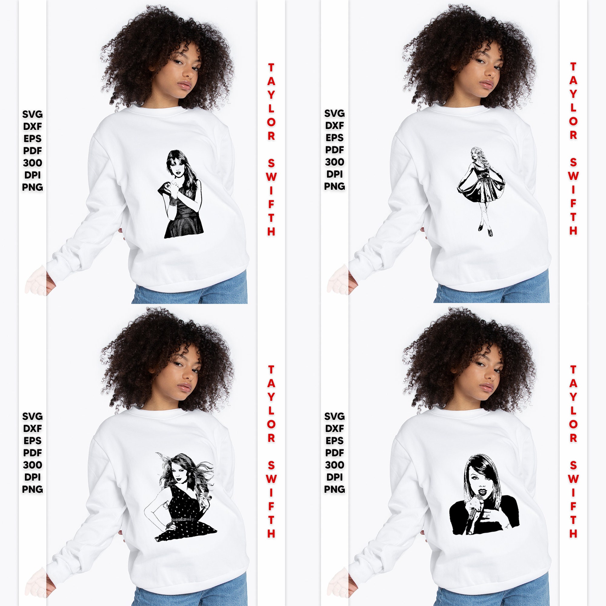 Taylor Swift SVG Bundle, Taylor Swift Png, Swiftie Merch Gift, Taylor ...