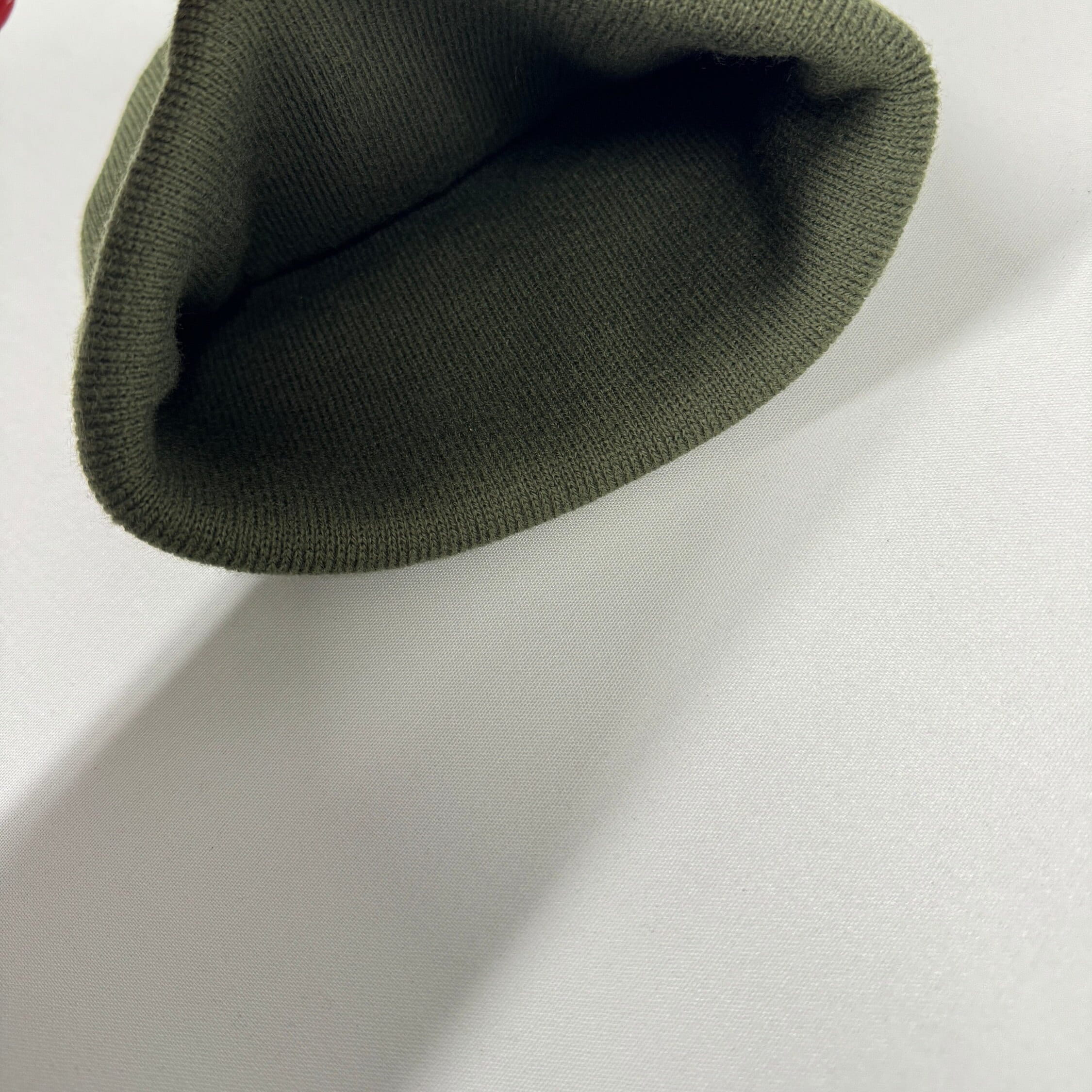 Carp Embroidered Khaki Fishing Beanie or Pompom Hat - Ideal for Outdoor ...