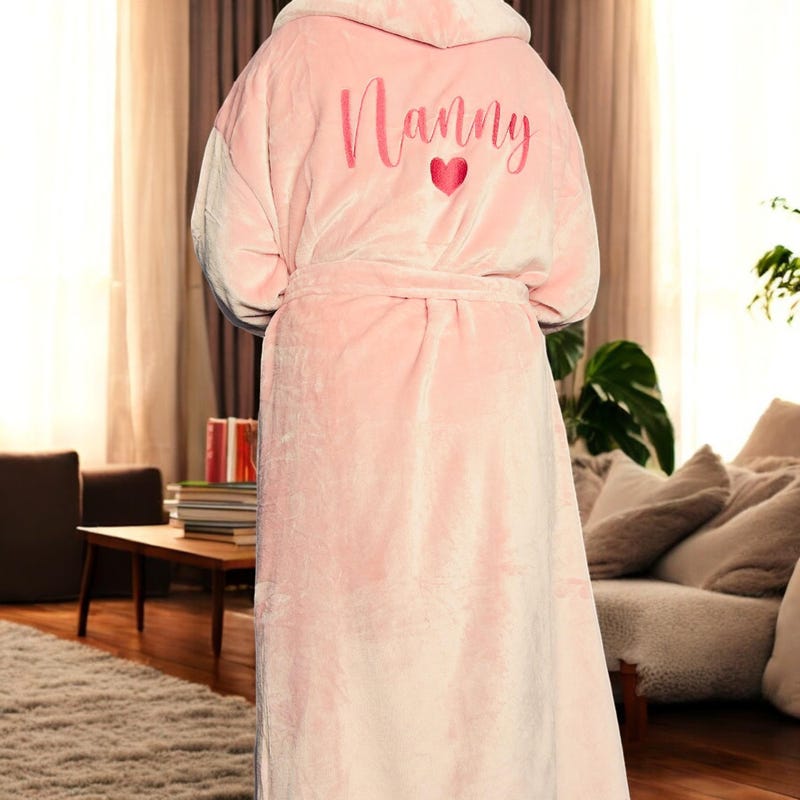 Hooded Robe Sherpa Lined - Etsy