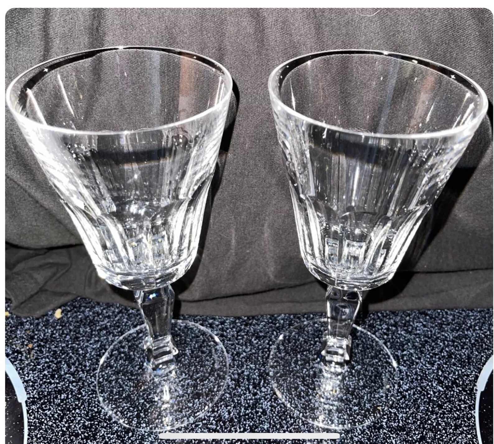 Villeroy And Boch Savoy German Crystal Wine Glasses 2 Etsy