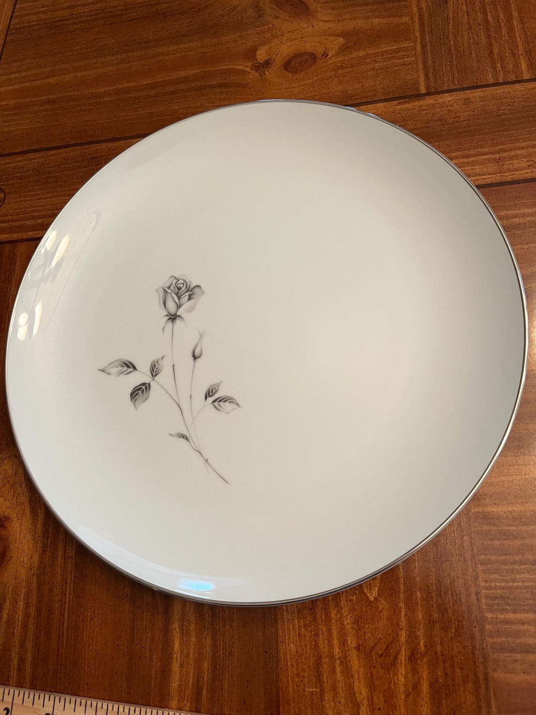Society Fine China Shadow Rose 12-inch Serving Plate Platter Dish - Etsy