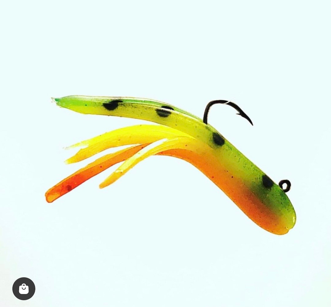 Chupacabra Mealie 1.5" Mini Jig Tube Bait - Etsy