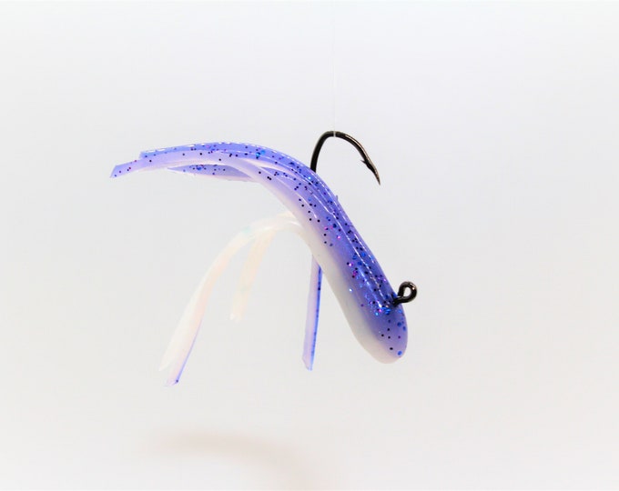 Grape Sherbet 1.5" Mini Jig Tube Bait - Etsy