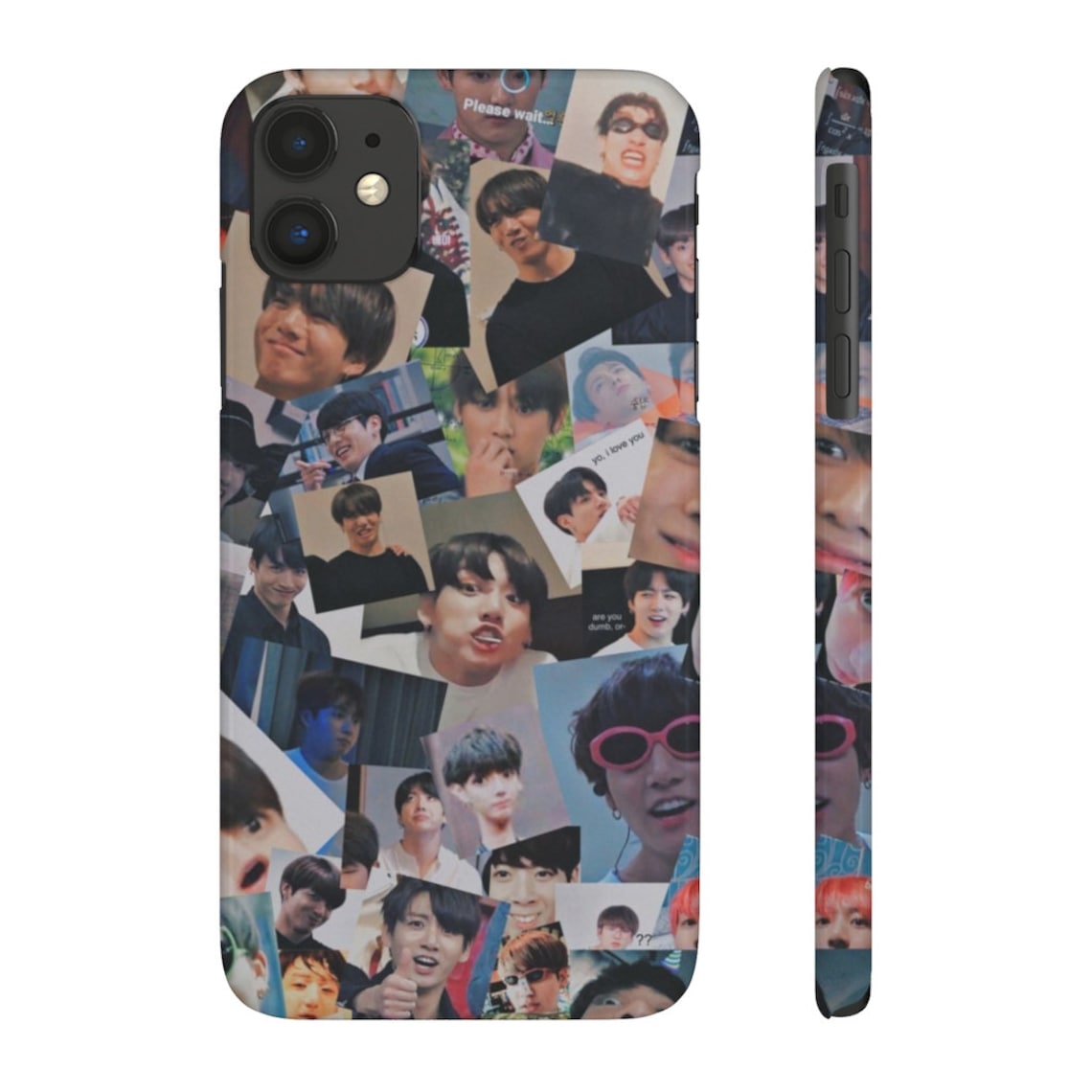 BTS Printed Iphone 11 Iphone 12 Iphone 12 Pro Case | Etsy