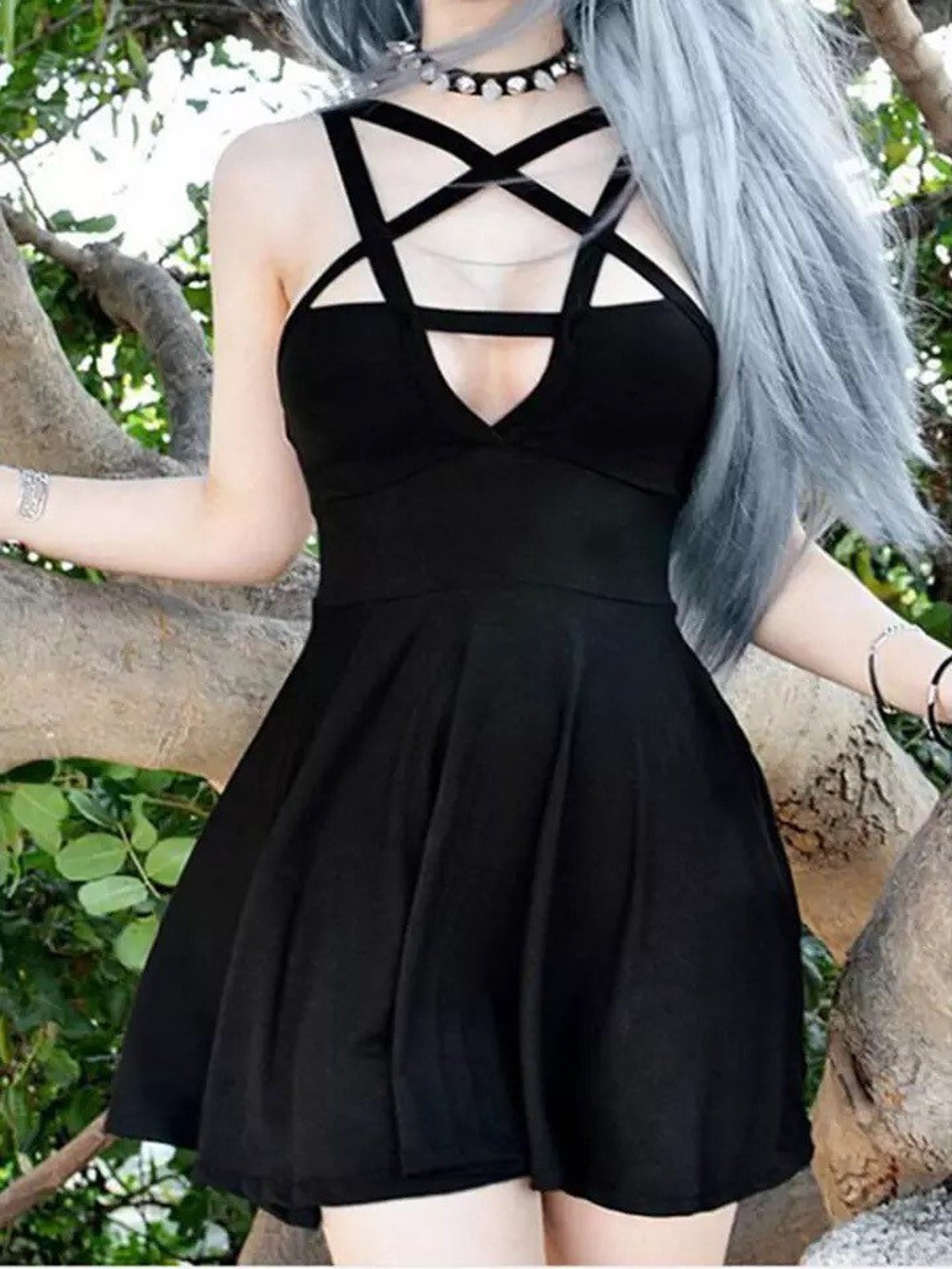 Goth Dress Witch Dress Gothic Dress Witchy Dress Goth - Etsy