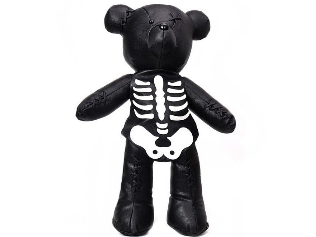 Gothic Skeleton Bear Purse Backpack Goth Backpack Emo - Etsy