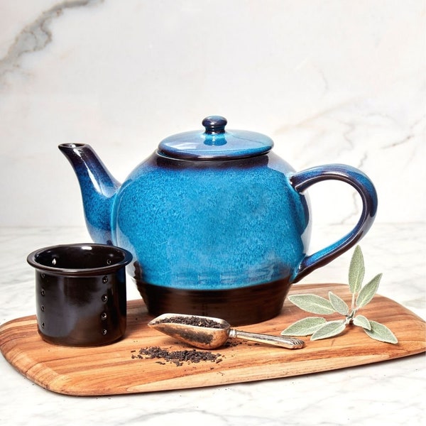 Ceramic Tea Pot - Etsy