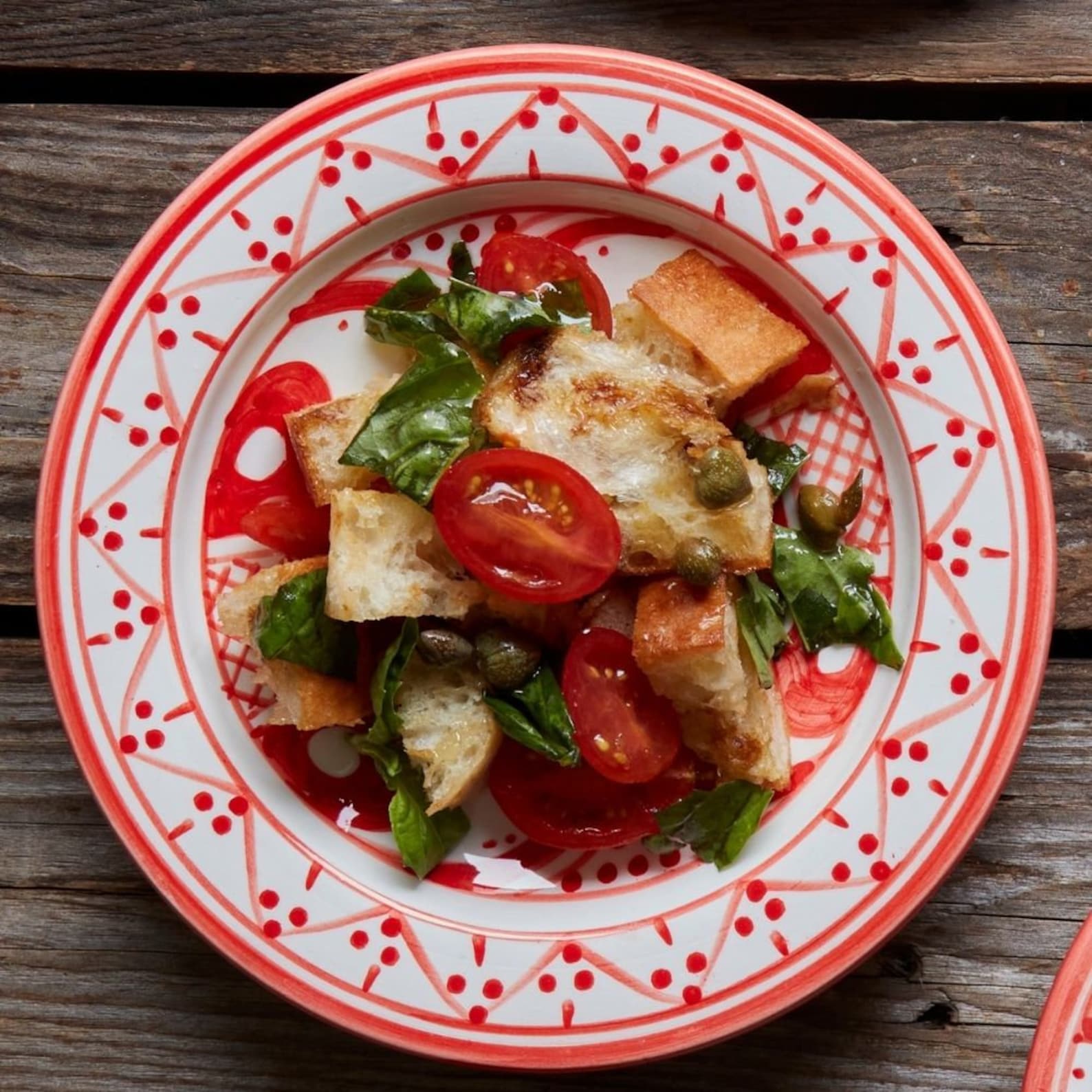 Morocco Red Hand Painted Arabesque Ceramic Small Appetizer - Etsy