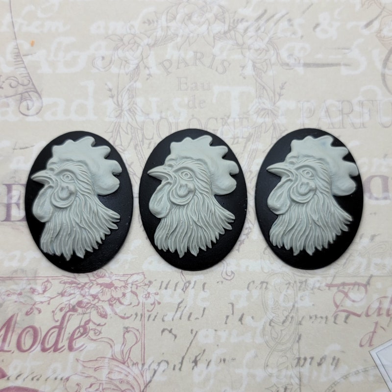 Cameo Cabochons 40x30 - Etsy