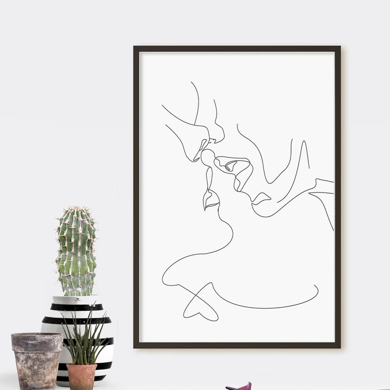 Gay Line Art - Etsy