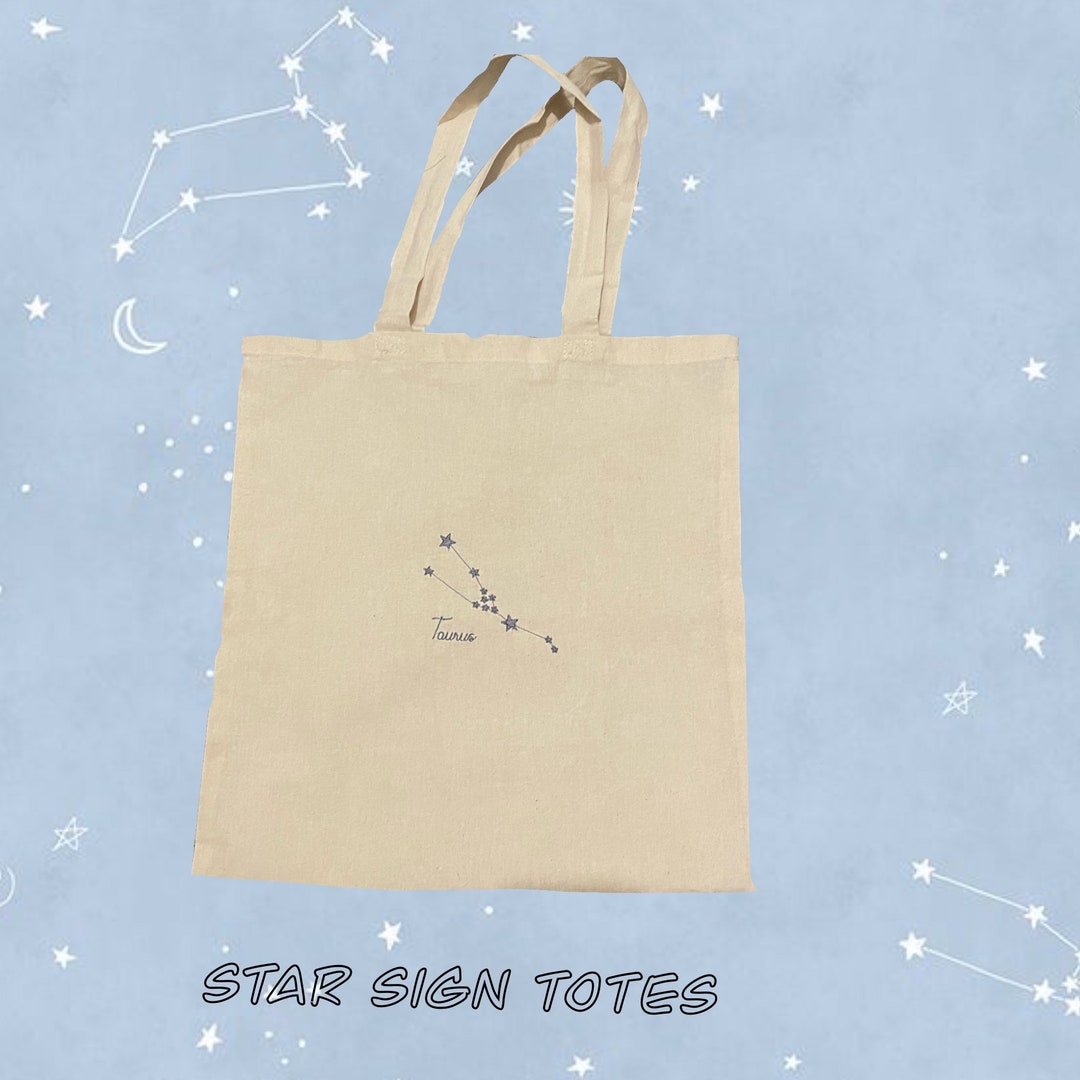 Star Sign Constellation Tote Bag. Astrology Tote Bag - Etsy UK