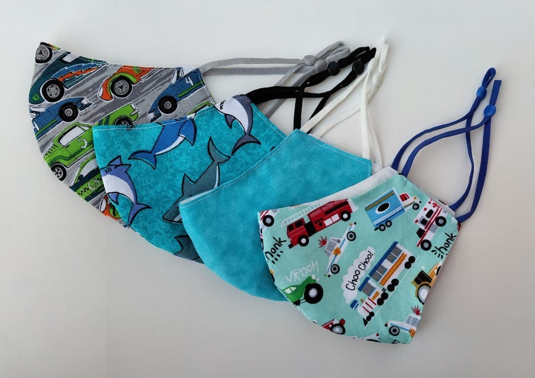 Boys Face Mask, 5-8 Years Old, Boy Masks, Face Masks - Etsy