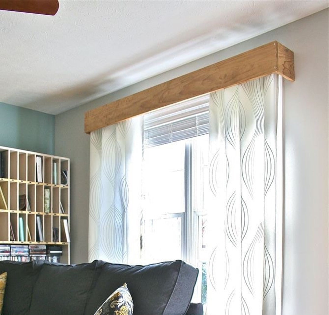 Rustic Window Valance/ Wood Cornice Board/ Wood Valance/ - Etsy Australia