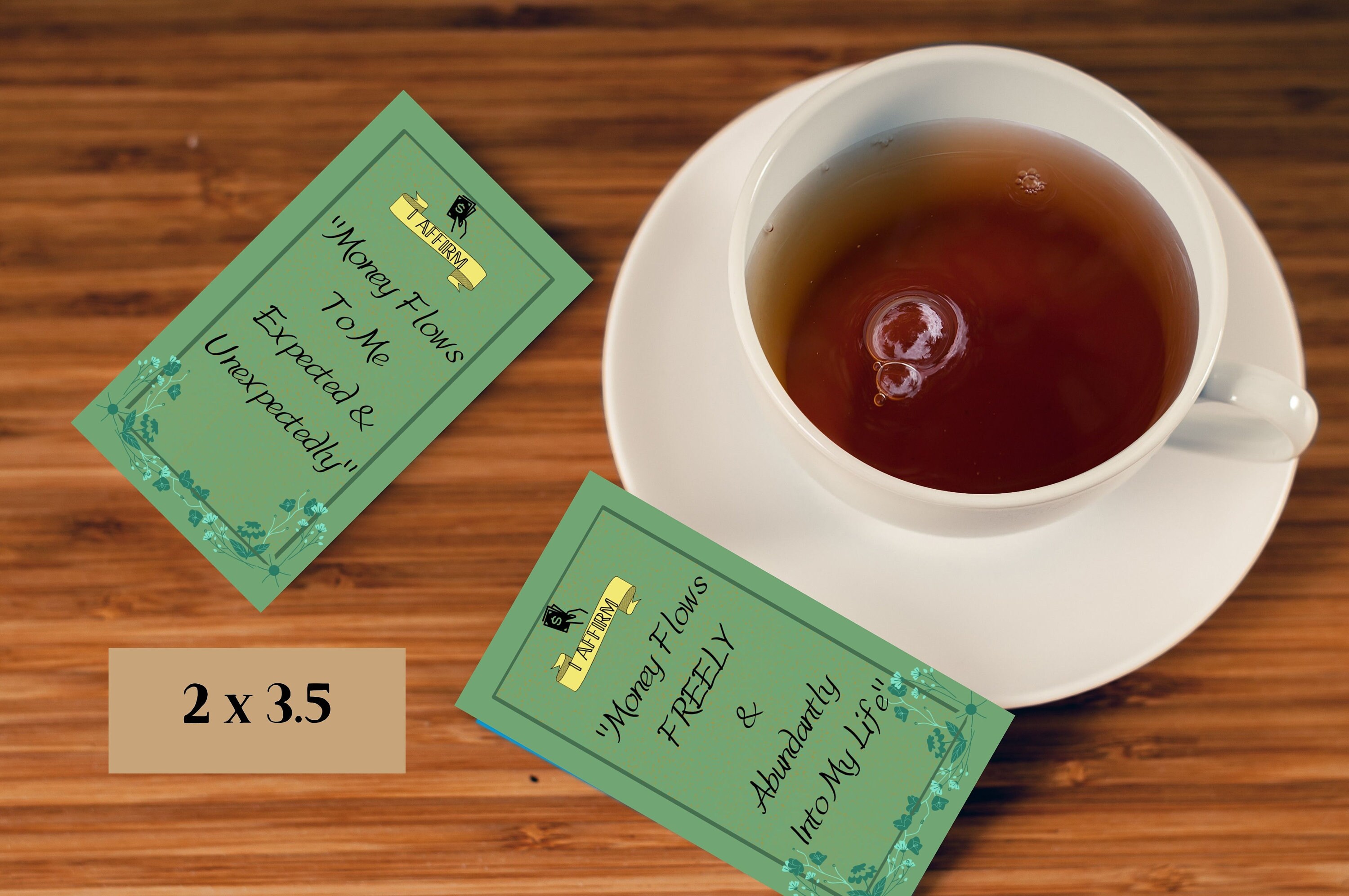 Printable Affirmation Cards Inspired by Playing Cards. Affirmation Deck ...