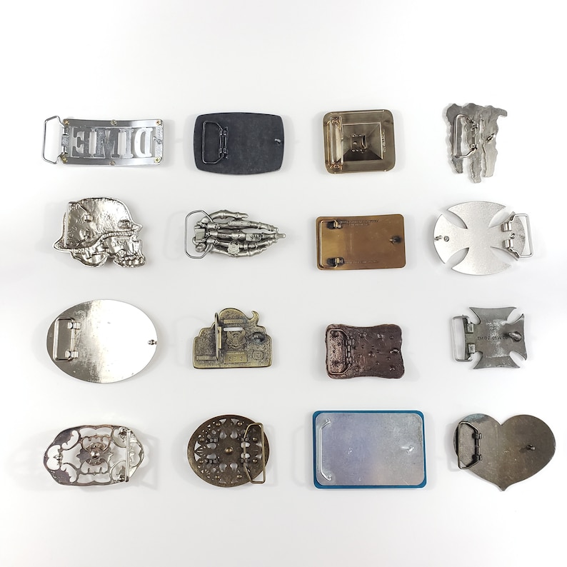 Vintage Western Americana and Novelty Belt Buckles 1970s 1980s 1990s ...