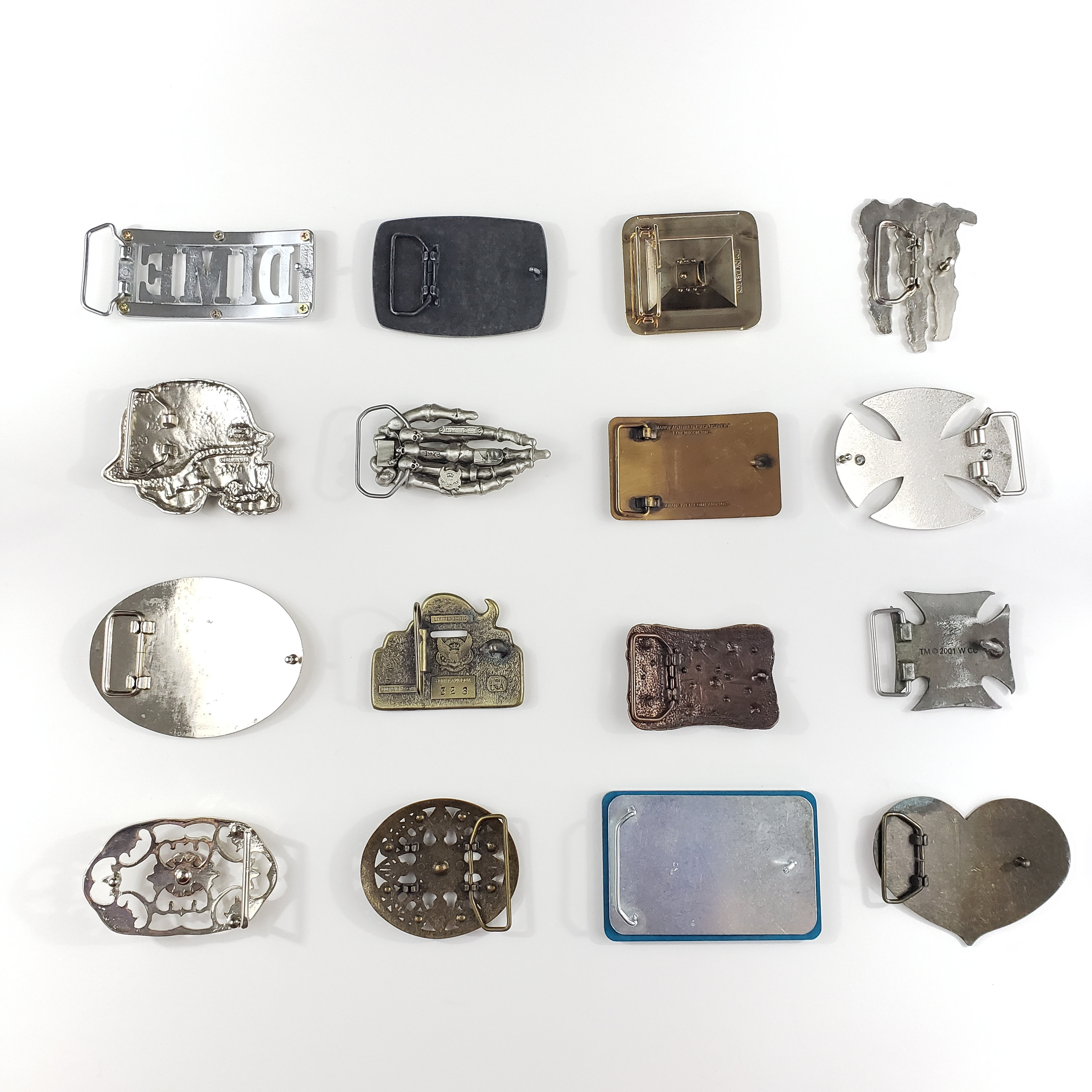 Vintage Western Americana and Novelty Belt Buckles 1970s 1980s 1990s ...