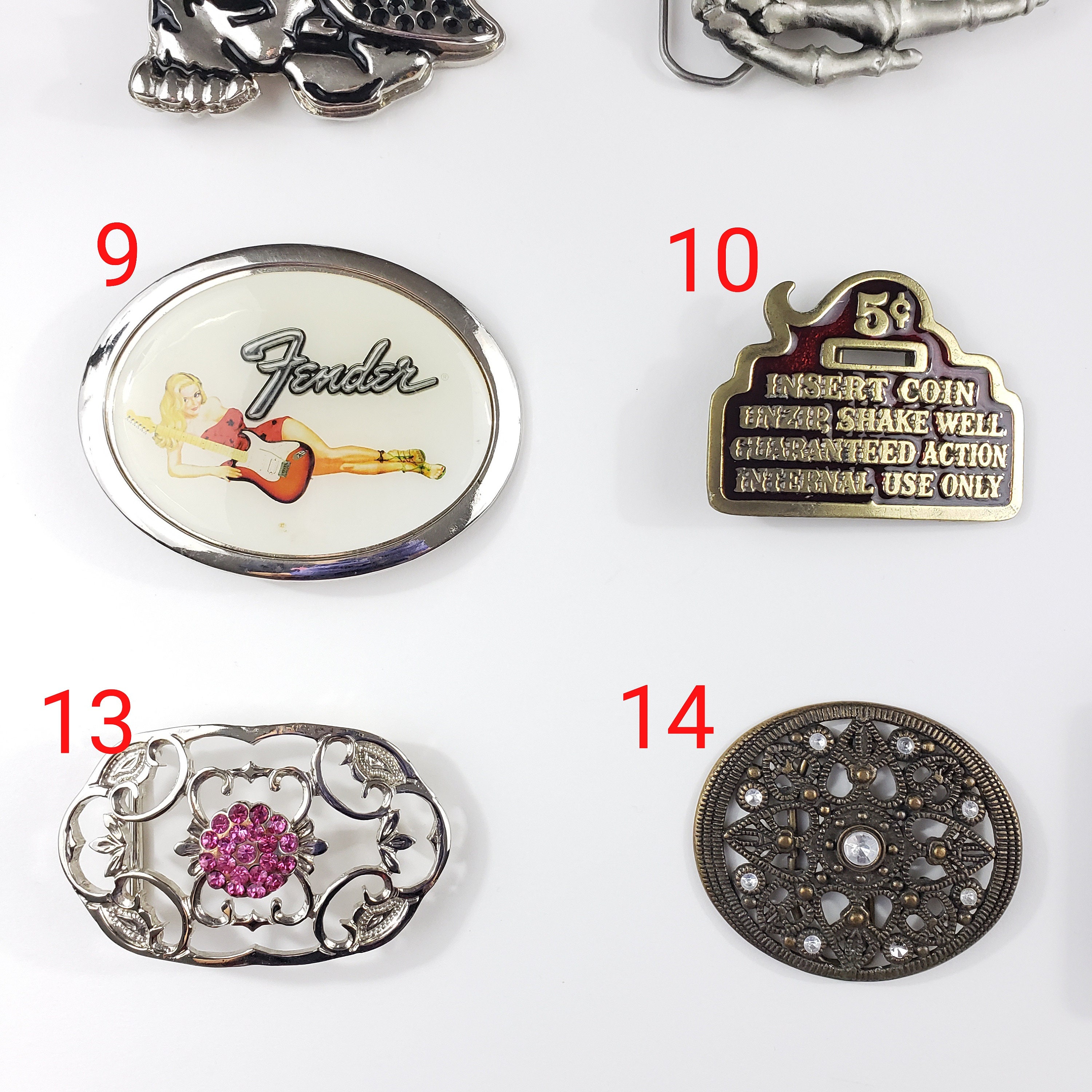 Vintage Western Americana and Novelty Belt Buckles 1970s 1980s 1990s ...