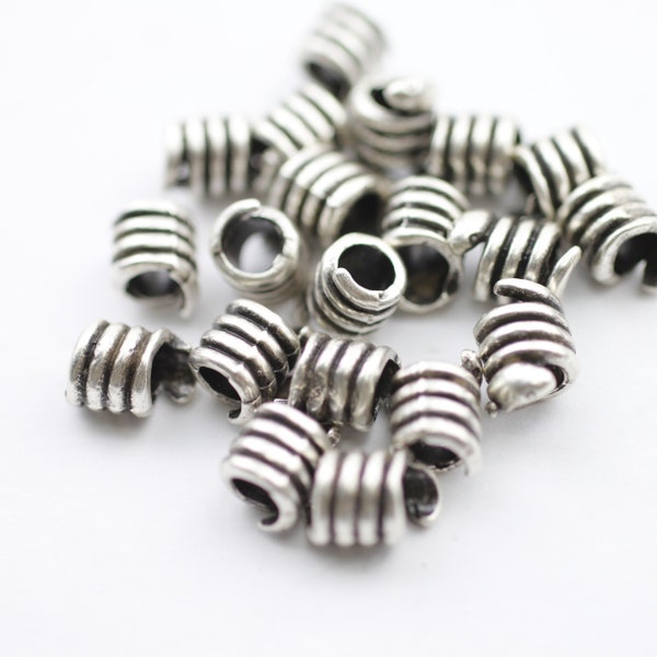 Antique Silver Beads - Etsy