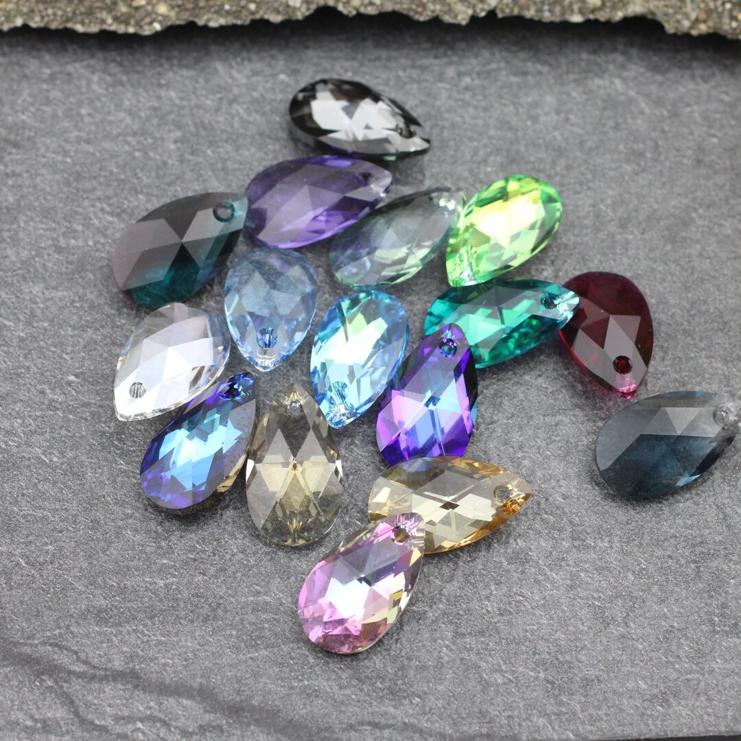 6106 Swarovski Crystals Pear-shaped 22mm Perfect for Earrings and ...