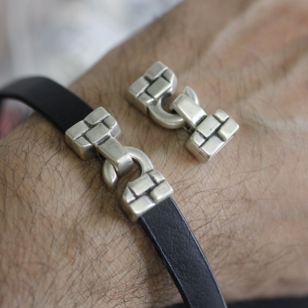 Leather Clasp - Etsy