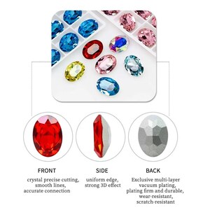 Swarovski Crystals 4120 18x13mm Oval MAXIMA Fancy Crystals - Genuine ...