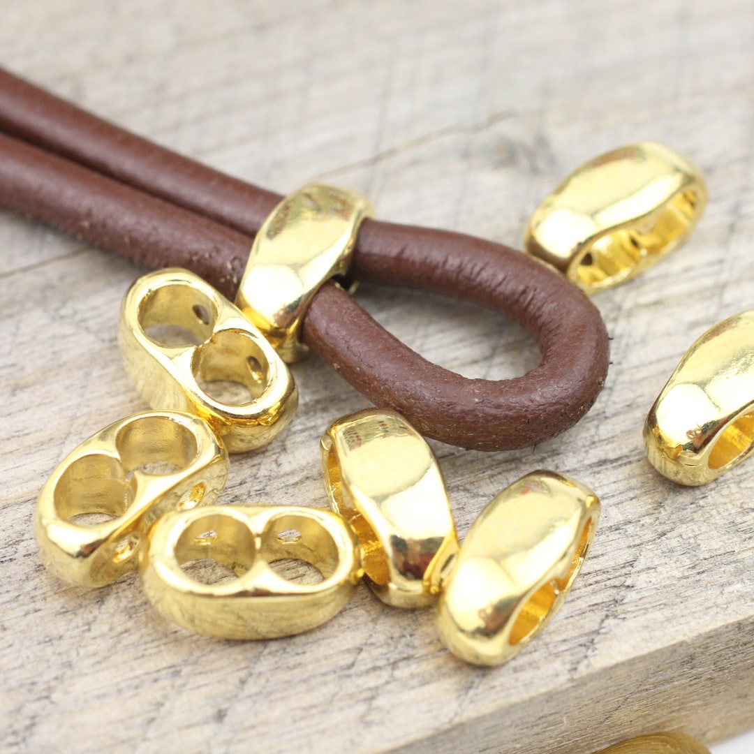 10 Slider Beads, Bracelet Beads, Jewelry Accessories, Necklaces ...