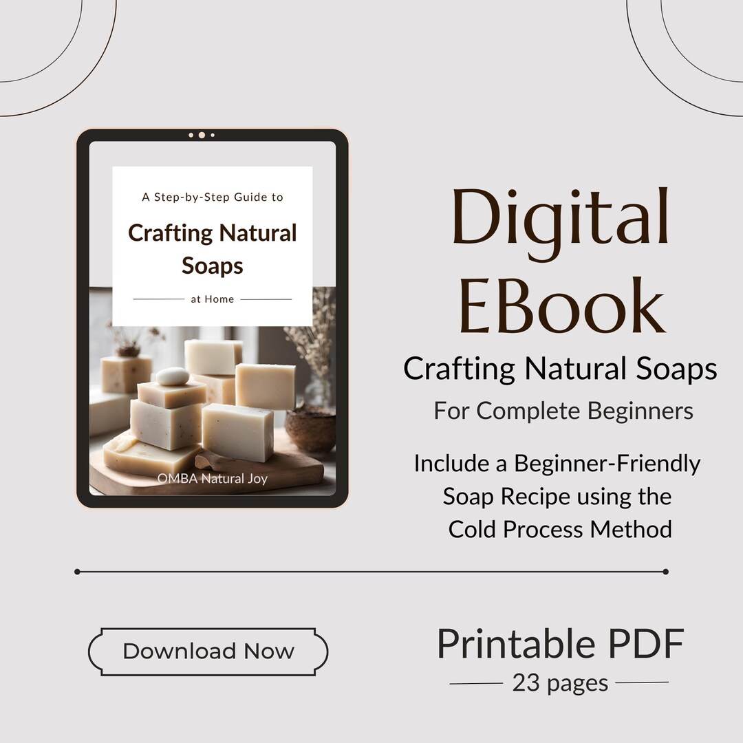 E-book Soap Making for Beginners A Step-by-step Guide - Etsy
