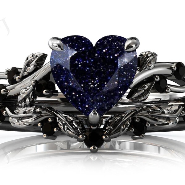 Heart Wedding Rings - Etsy