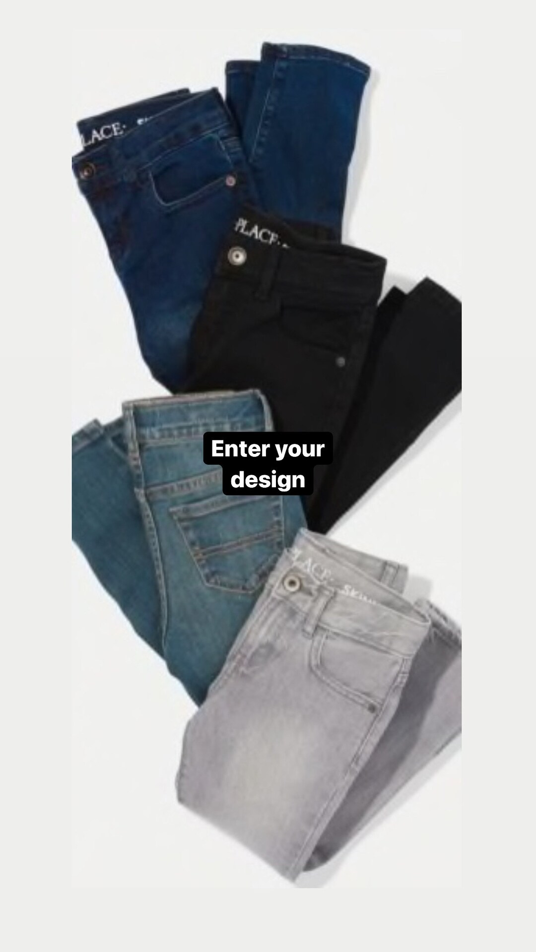 Custom Personalized Jeans - Etsy