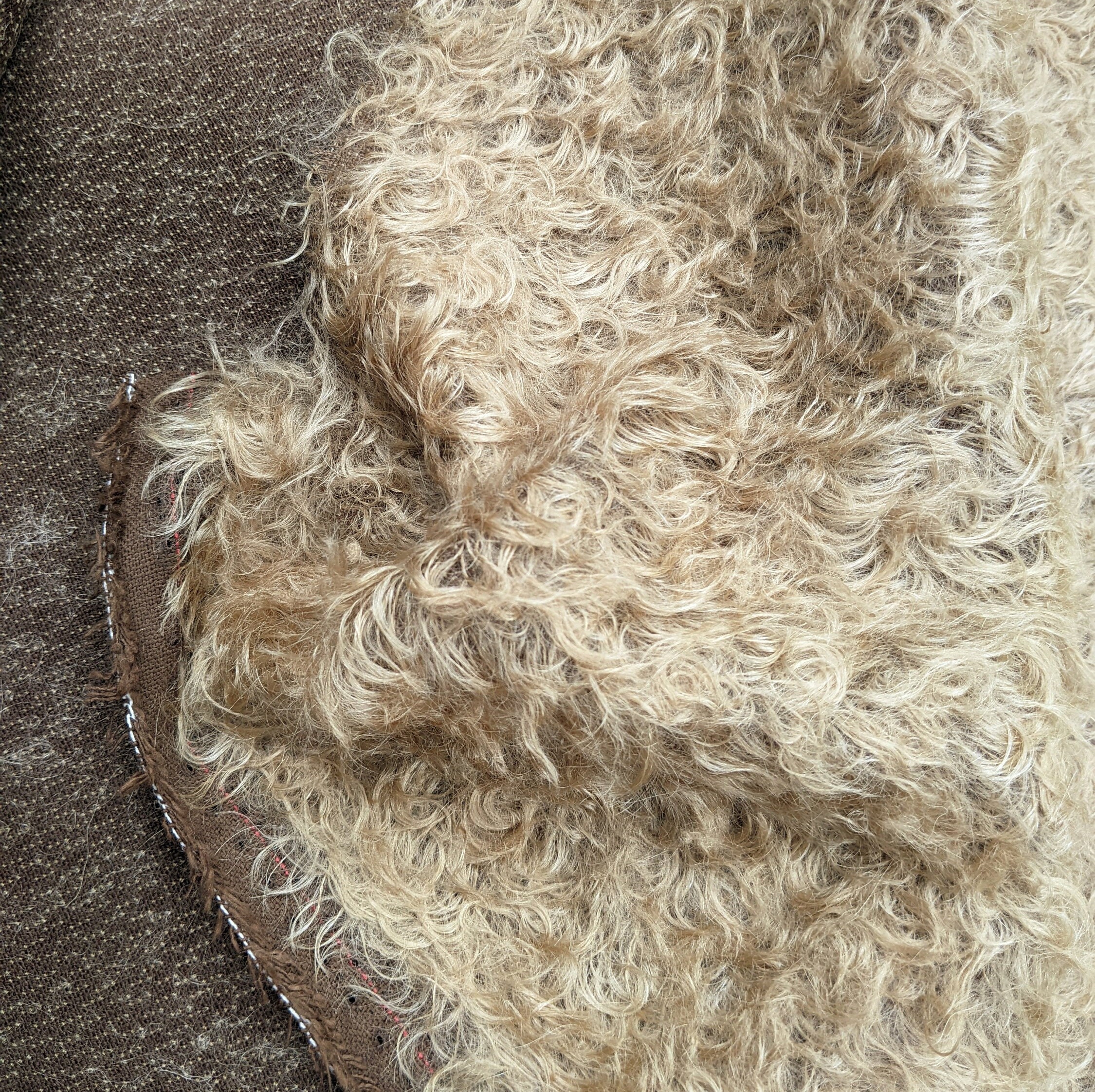 1/8 (14*20in) Mohair 25 Mm Pile. German Mohair for Teddy Making. Fur ...